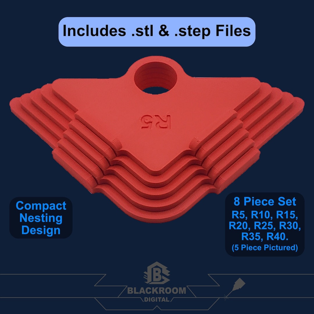 Router Corner Jig 3D Print File Set | DIY 3D Print 8 Piece Router Jig ...