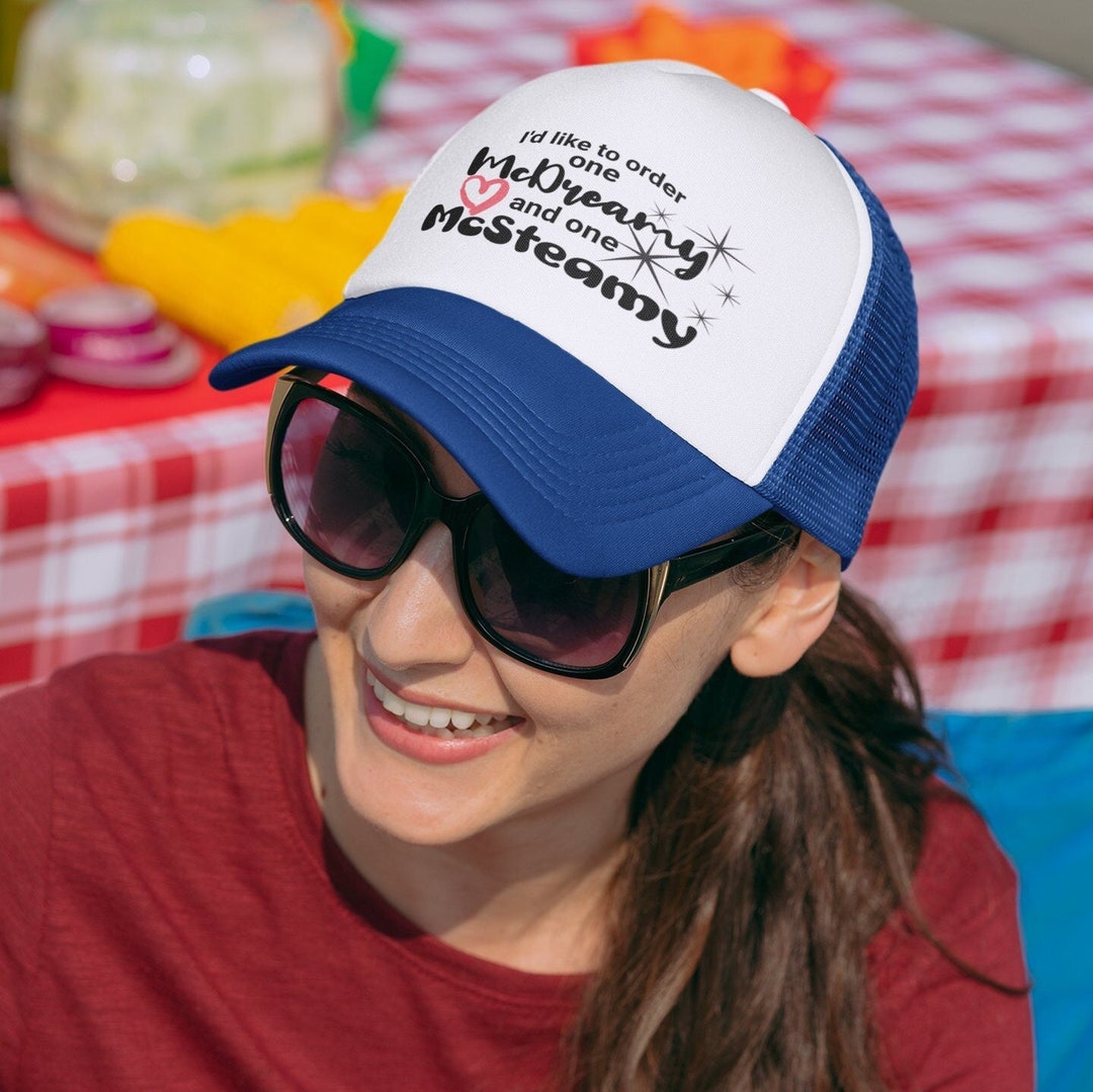 Grey's Anatomy Women's Hat Blue Foam Trucker Cap Mcsteamy & Mcdreamy ...