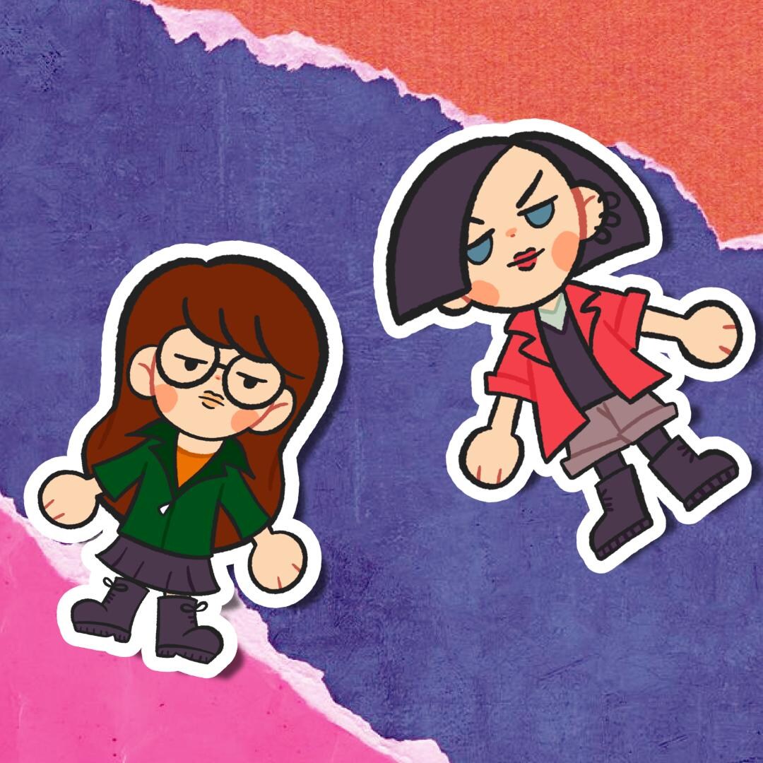 Cute Daria Stickers - Etsy