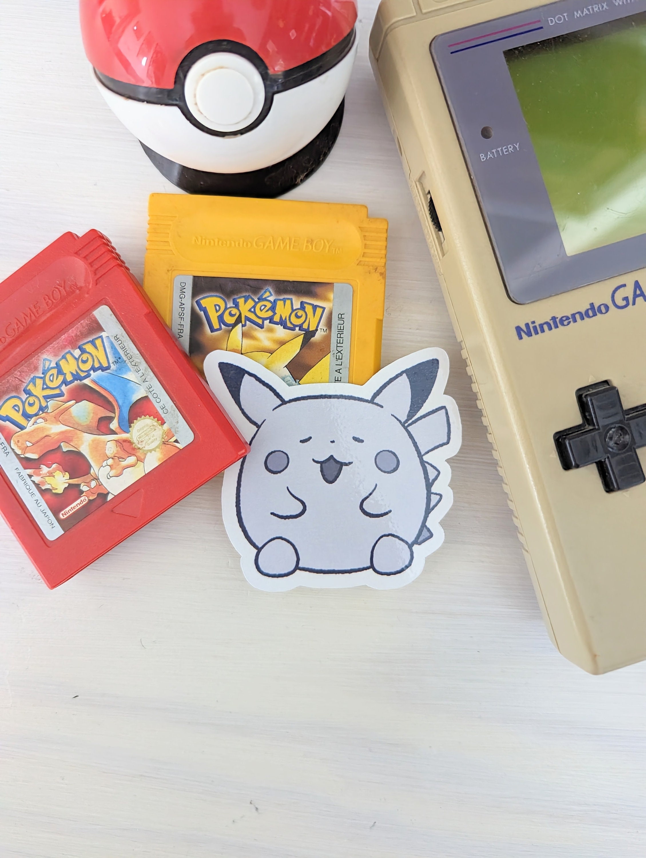 Retro Pikachu Sticker - Etsy