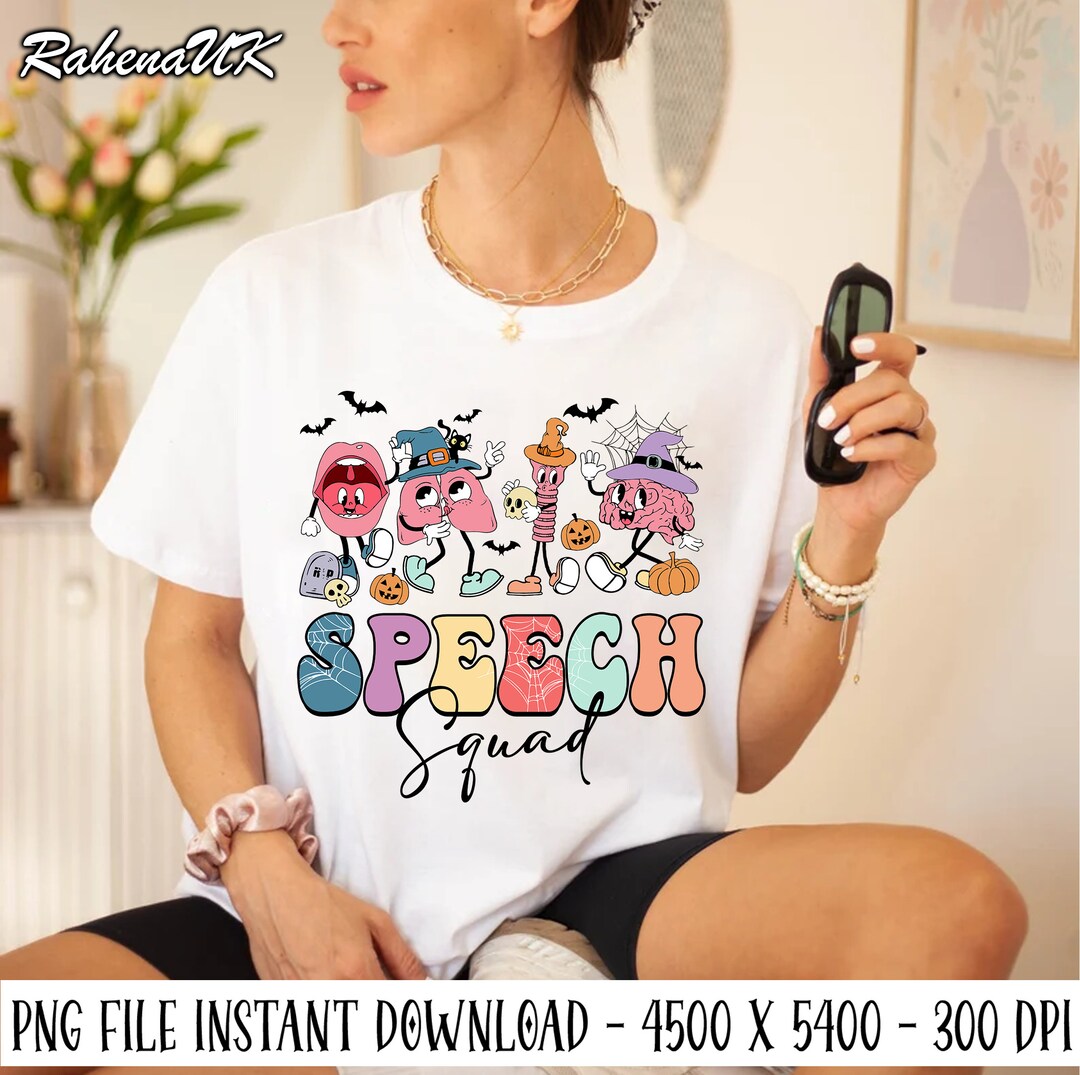 Halloween Speech Therapy Png Spooky Language Therapist Png - Etsy
