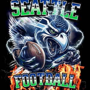 Seattle Football PNG: Sports Team Clipart (digital Download) - Etsy