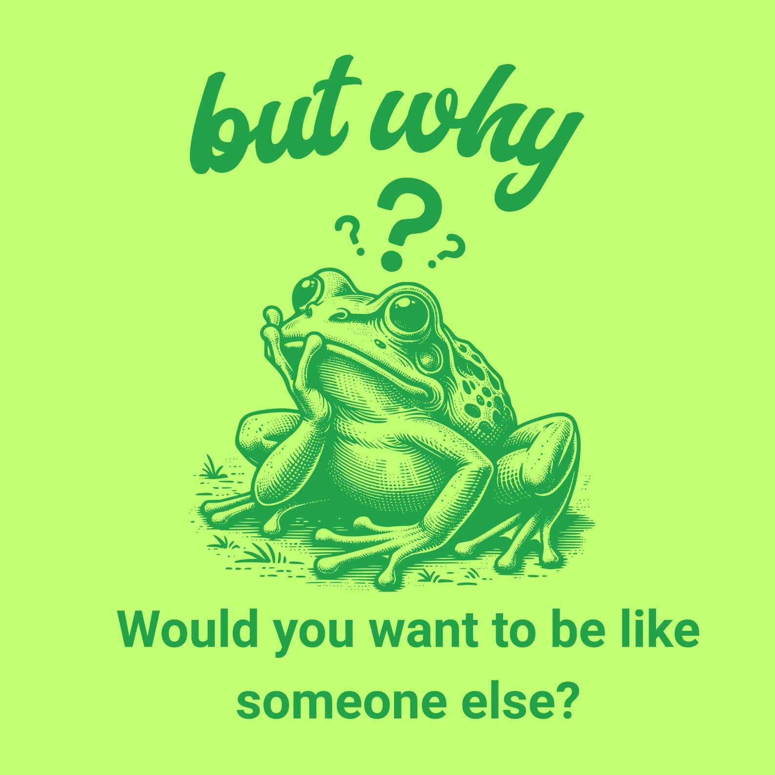 Inspirational Self Love Frog Png,vintage Frog Png,whimsical Frog Art ...