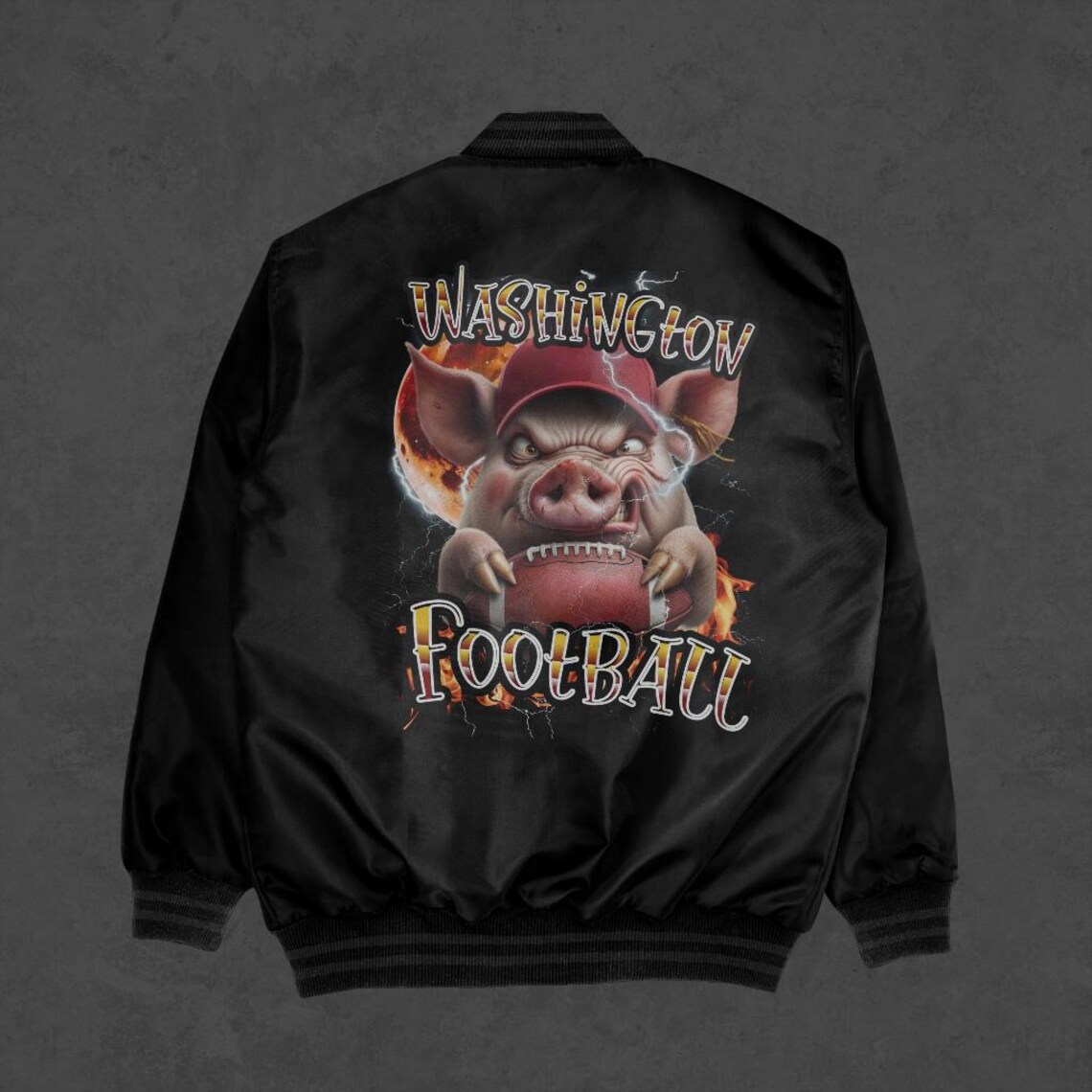 Washington Football Pig PNG: Game Day Clipart (digital Download) - Etsy