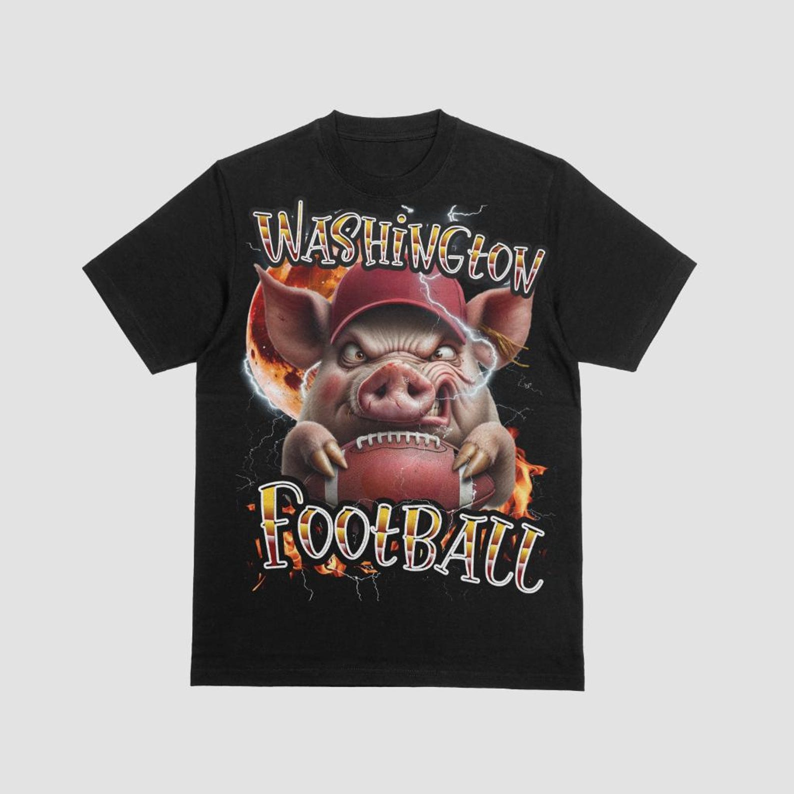 Washington Football Pig PNG: Game Day Clipart (digital Download) - Etsy