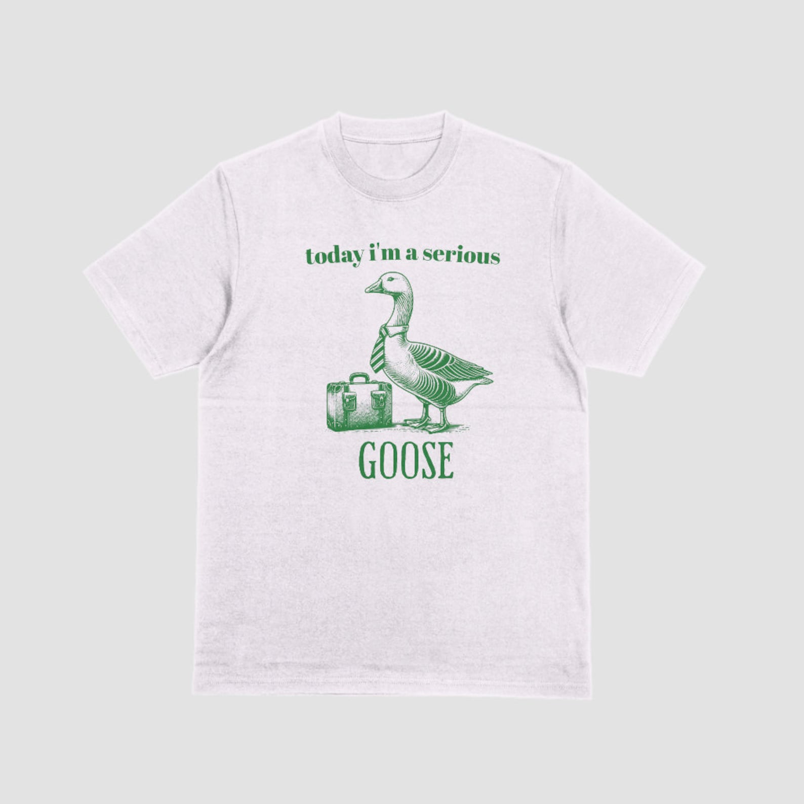 Serious Goose PNG: Funny Animal Sticker (digital Download) - Etsy