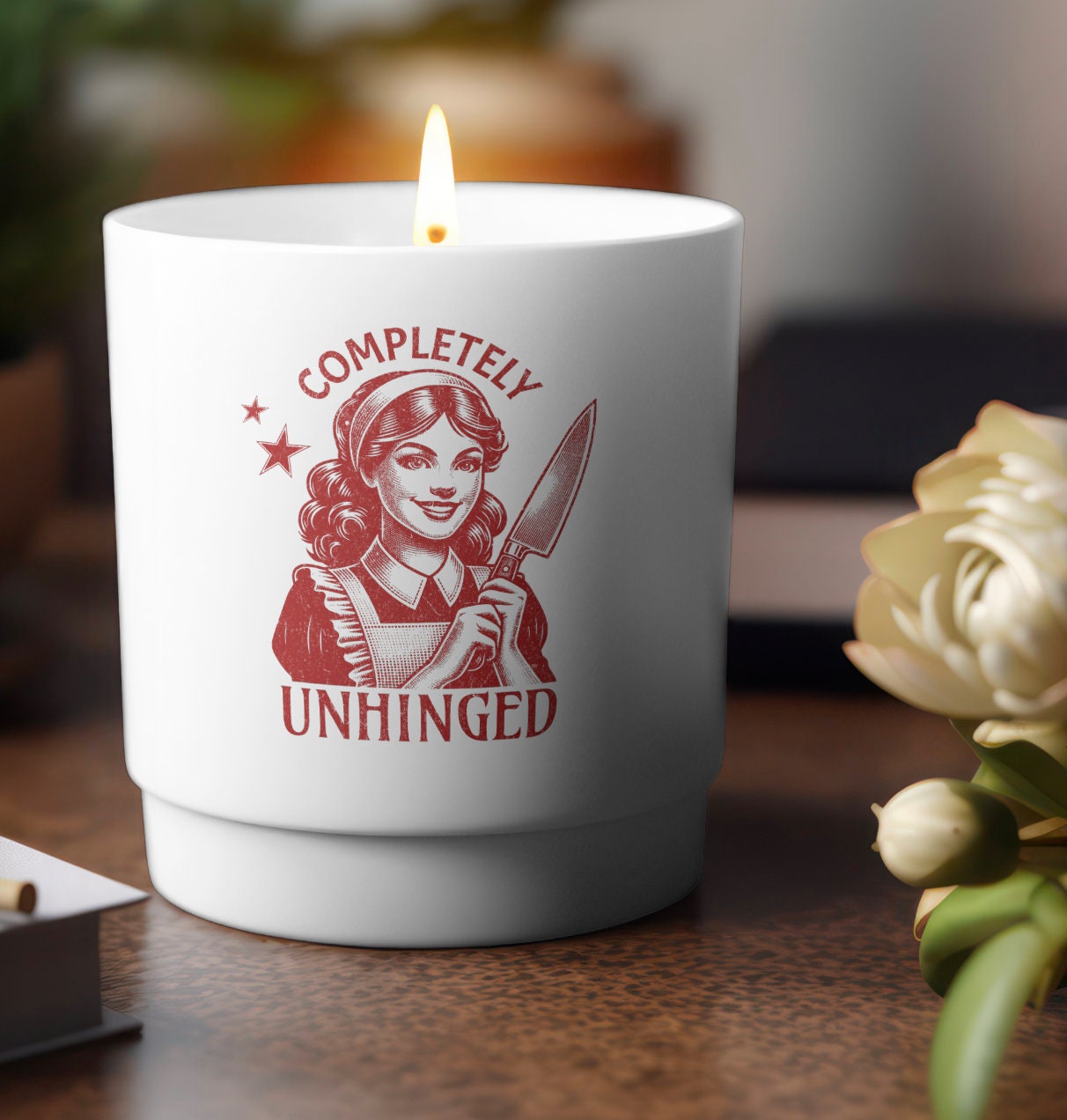 Stylish Completely Unhinged Png,retro Unhinged Girl Png,funny Vintage ...