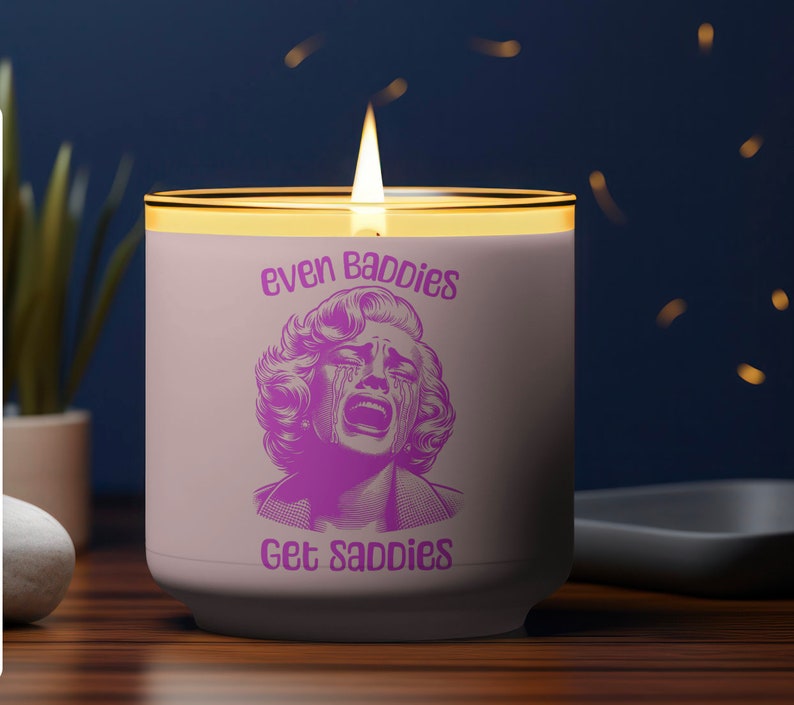 Even Baddies Get Saddies Png, Funny Vintage Women Png,trendy Vintage ...