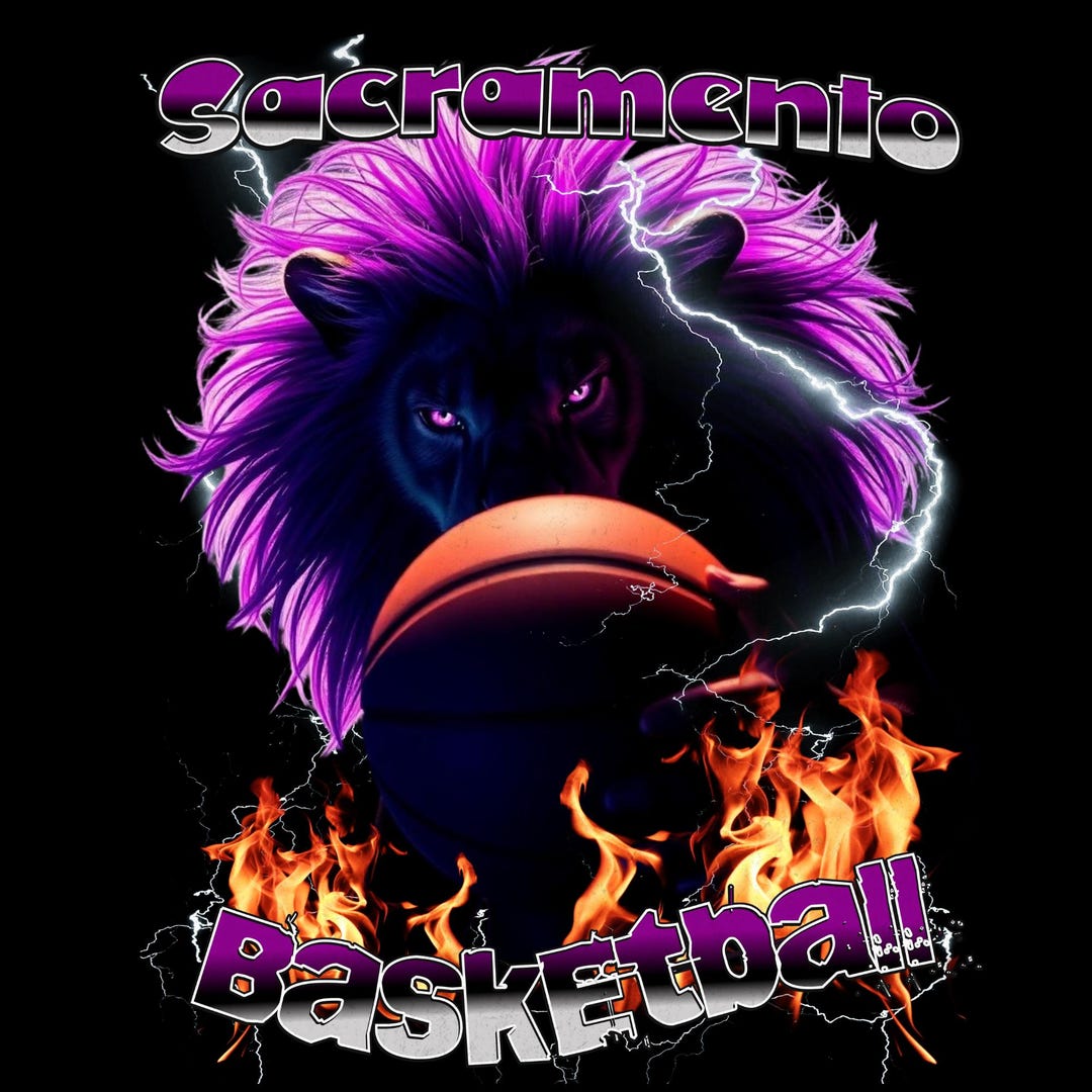 Unique Sacramento Basketball Png Design,basketball Team PNG Design,game ...