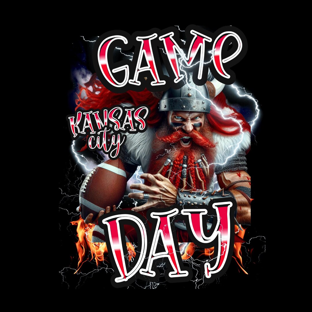 Kansas City Football PNG: Game Day Fan Art (3500x4500px) - Etsy