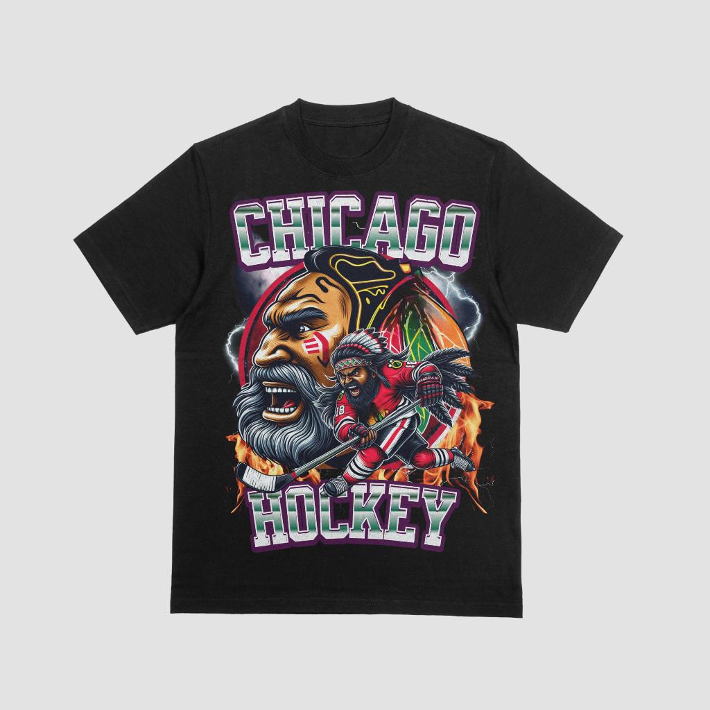Chicago Hockey Team Logo PNG: Unique Sports Art (digital Download) - Etsy