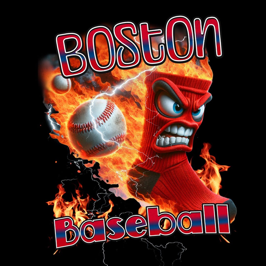 Unique Boston Baseball Png, Game Day Png,boston Baseball Instant ...