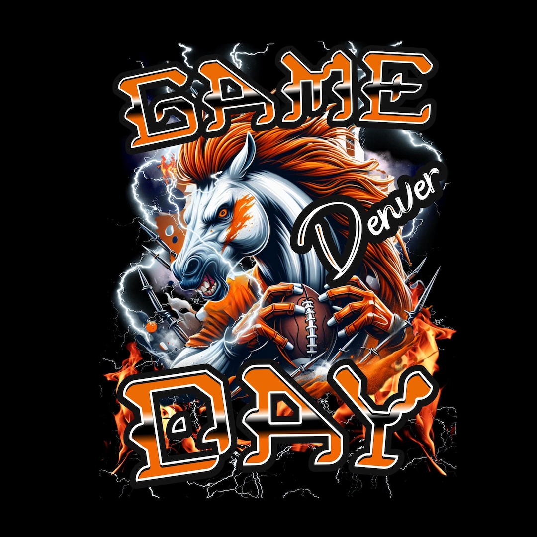 Unique Denver Football Png,denver Png, Denver Football Digital Download ...