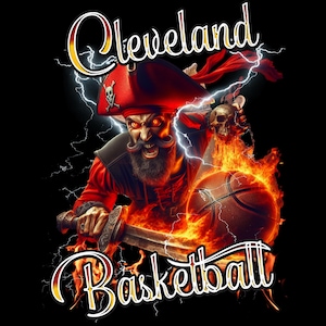 Cleveland Basketball Mascot PNG: Digital Design (3500x4500px) - Etsy