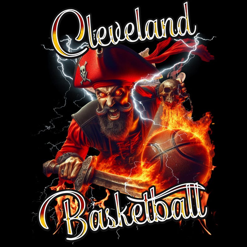 Cleveland Basketball Png, Mascot Png,cleveland Basketball Digital ...