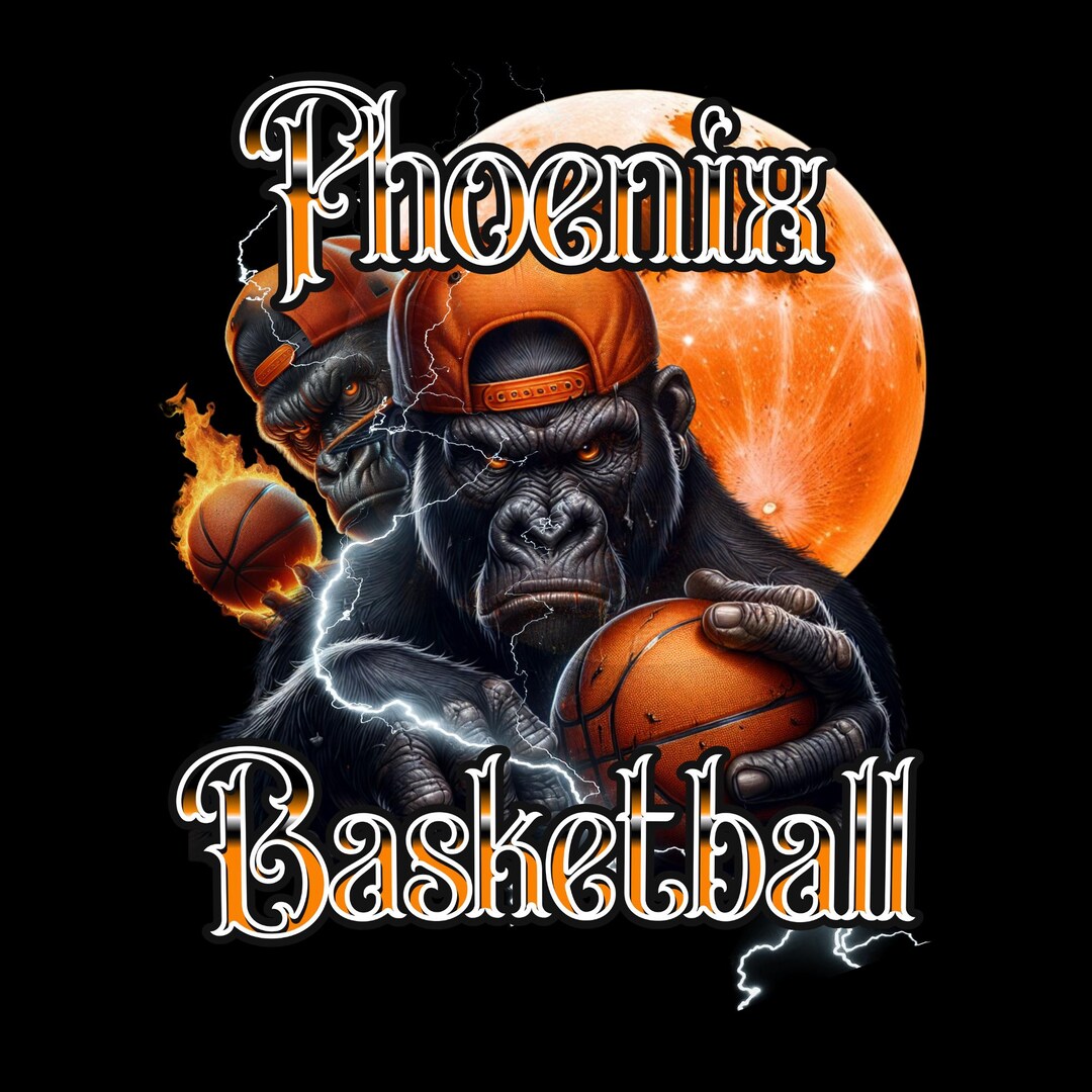 Unique Phoenix Basketball Png, Game Day Png,phoenix Basketball Digital ...