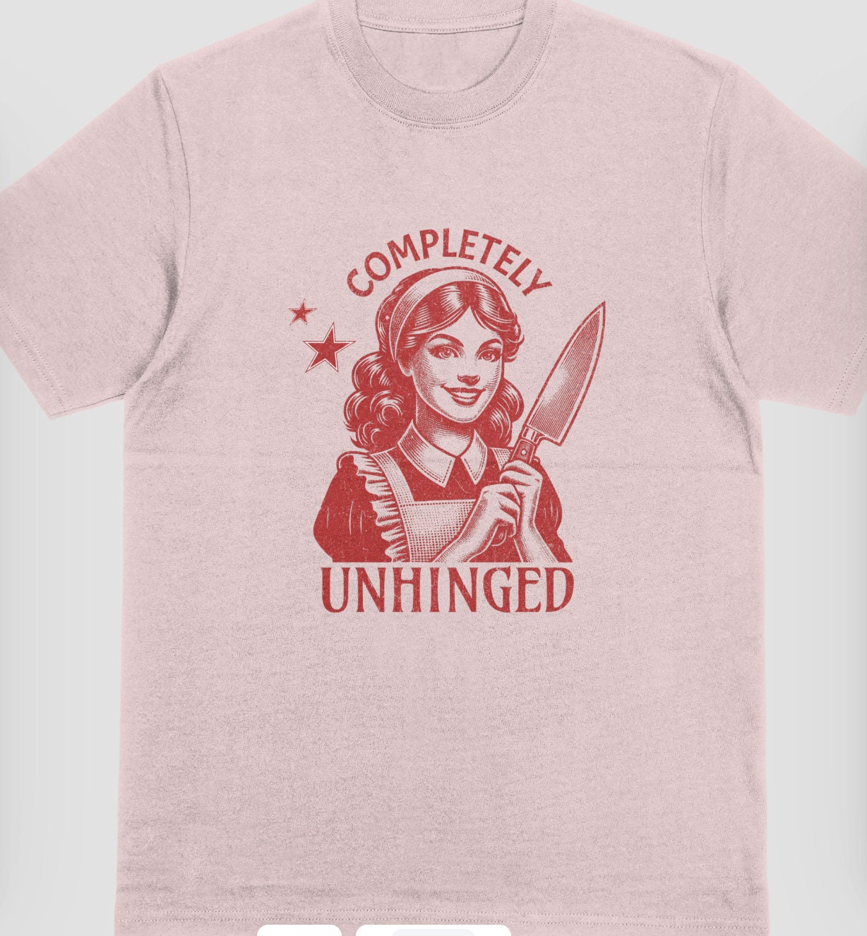 Stylish Completely Unhinged Png,retro Unhinged Girl Png,funny Vintage ...