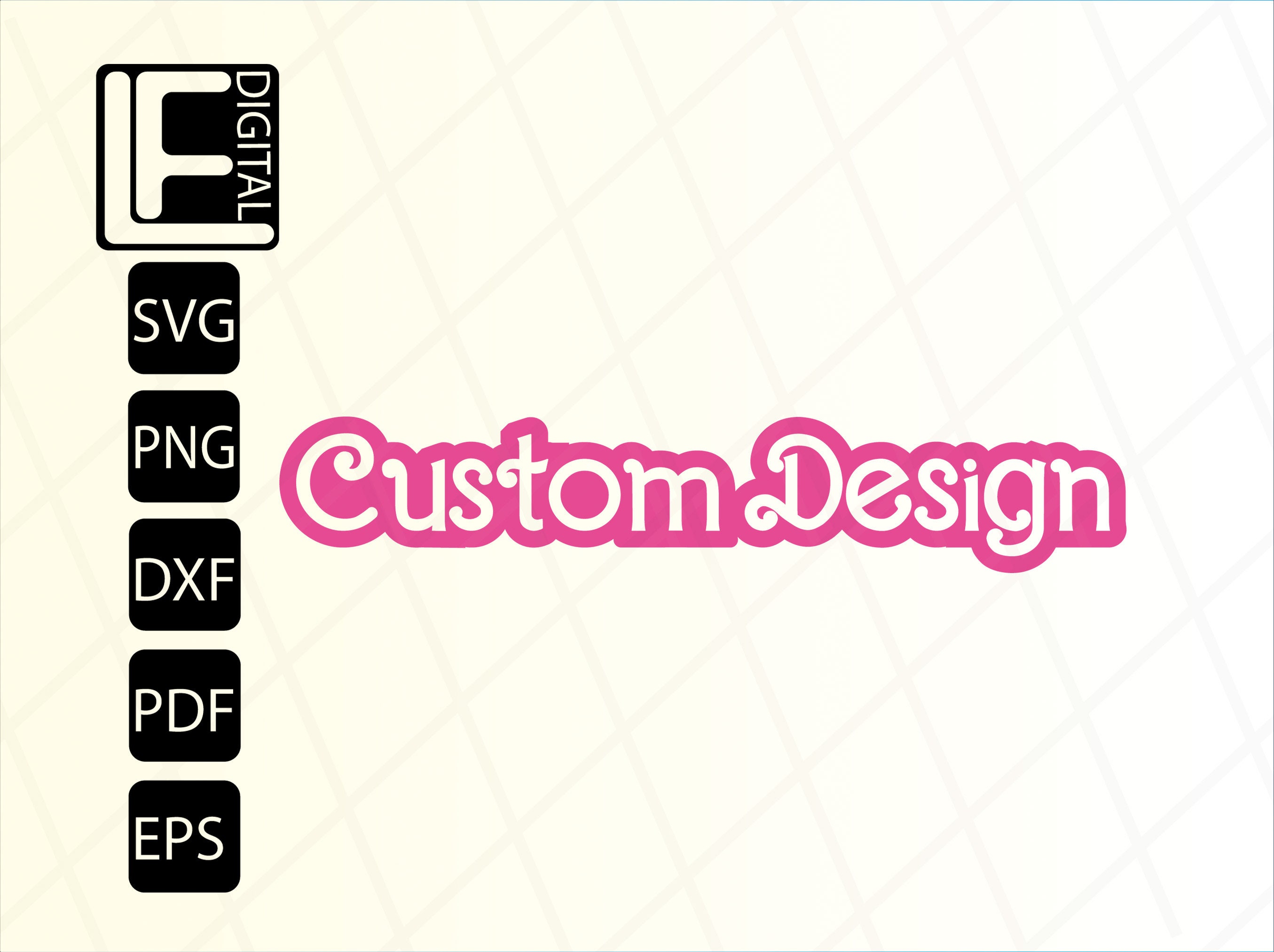 Custom Design, Svg Files, Clipart, Digital Download, Clipart, Cut File ...