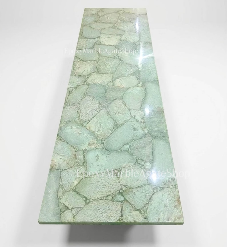 Amazonite Countertop Slab Natural Granite Stone Dining Table Top Luxury ...