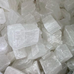 Elegant Selenite Crystal Table Top – Natural Healing Stone Decor - Etsy