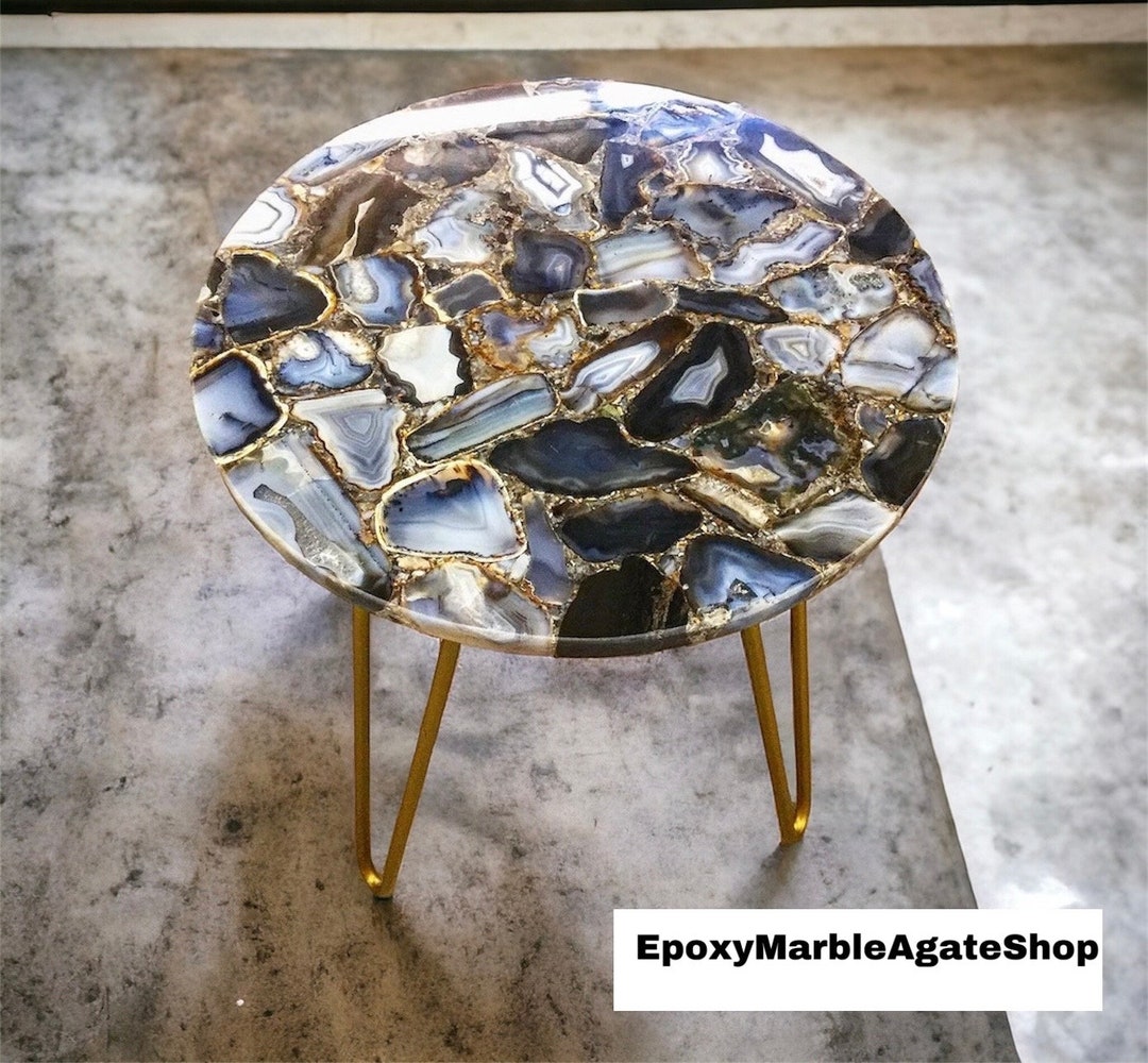 Handmade Agate Table Top, Console, Dining, Gaming, Sensory Table - Etsy