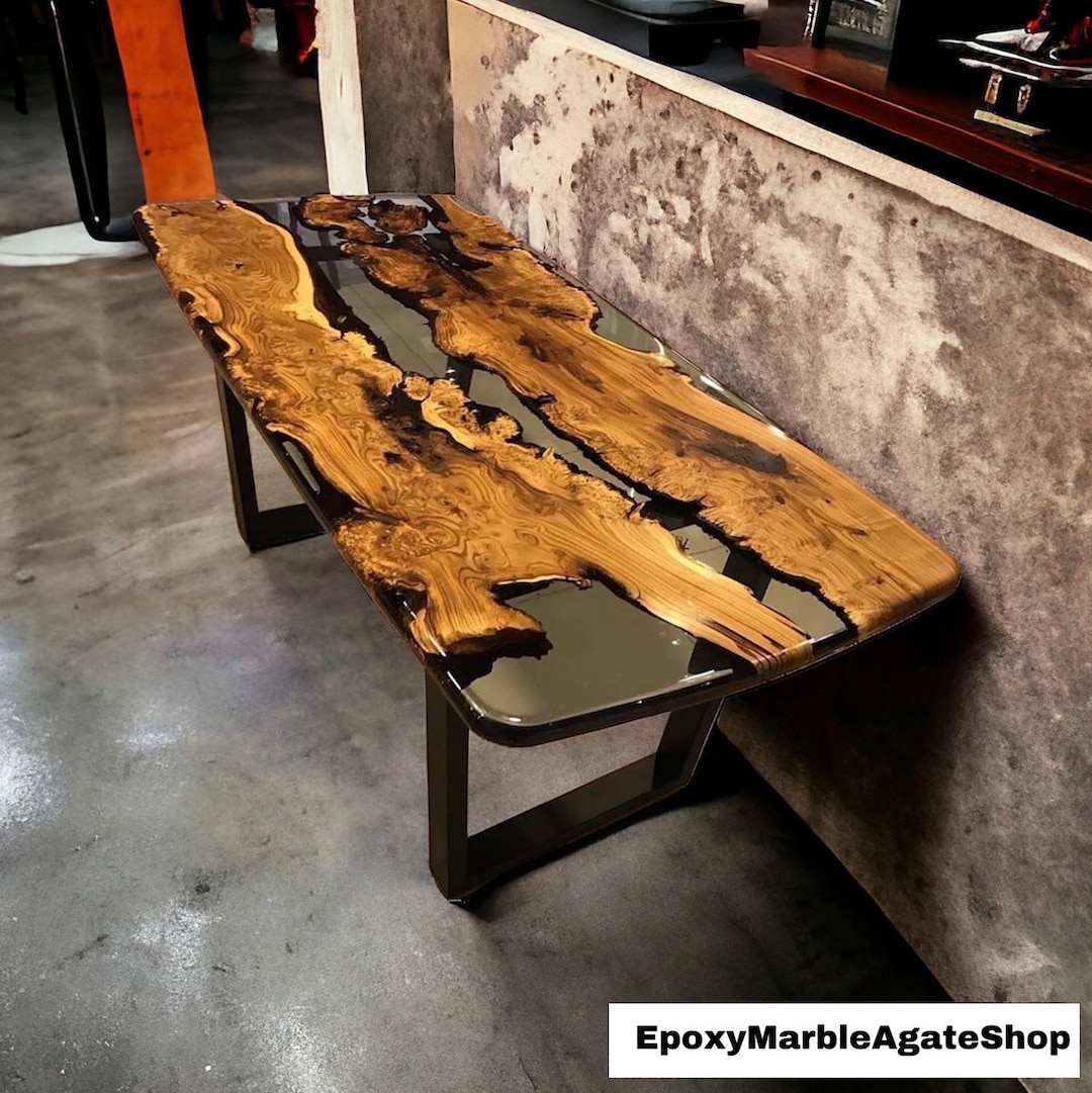 Transparent Epoxy,resin Table,large Epoxy Table Top, Clear Resin Epoxy ...