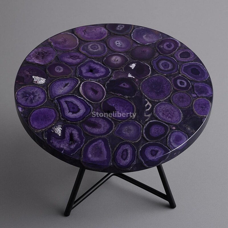 Agate Table Top - Etsy