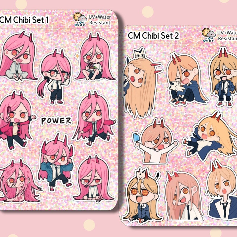 Chibi Stickers - Etsy