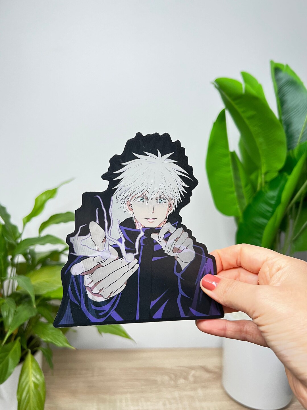 3D Anime Motion Sticker Lenticular Peeker - Etsy