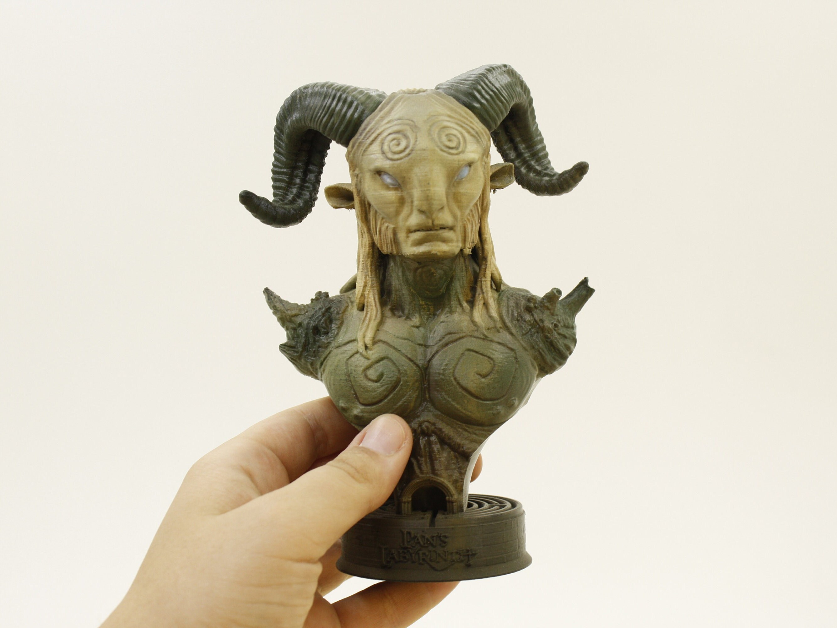 The Faun Bust From Pans Labyrinth Ofelia, Movie Chracter, Sculpture ...