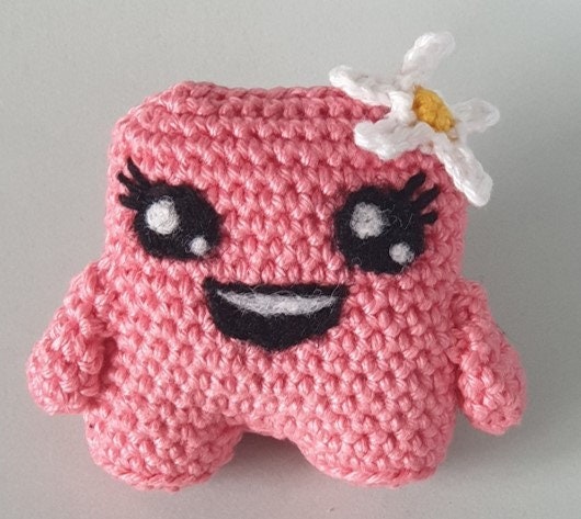 Super Meat Boy Crochet Pattern - Etsy