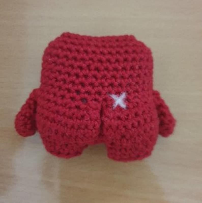 Super Meat Boy Crochet Pattern - Etsy