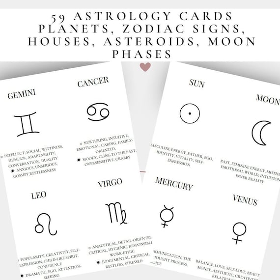 How to study zodiac signs 60 photos - Astrologytoyou.com