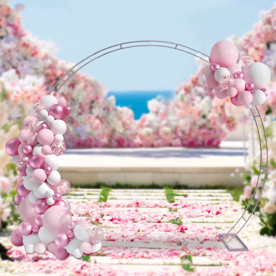 Iron Archway Circular Metal Arch Contemporary Design Arch - Etsy