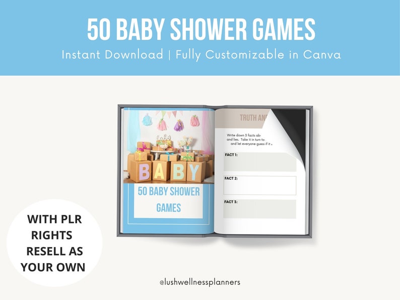 50 Baby Shower Games Bundle Fun & Interactive Baby Shower Activities - Etsy