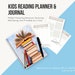 Kids Reading and Journal Planner: Encourage Reading and Spark ...