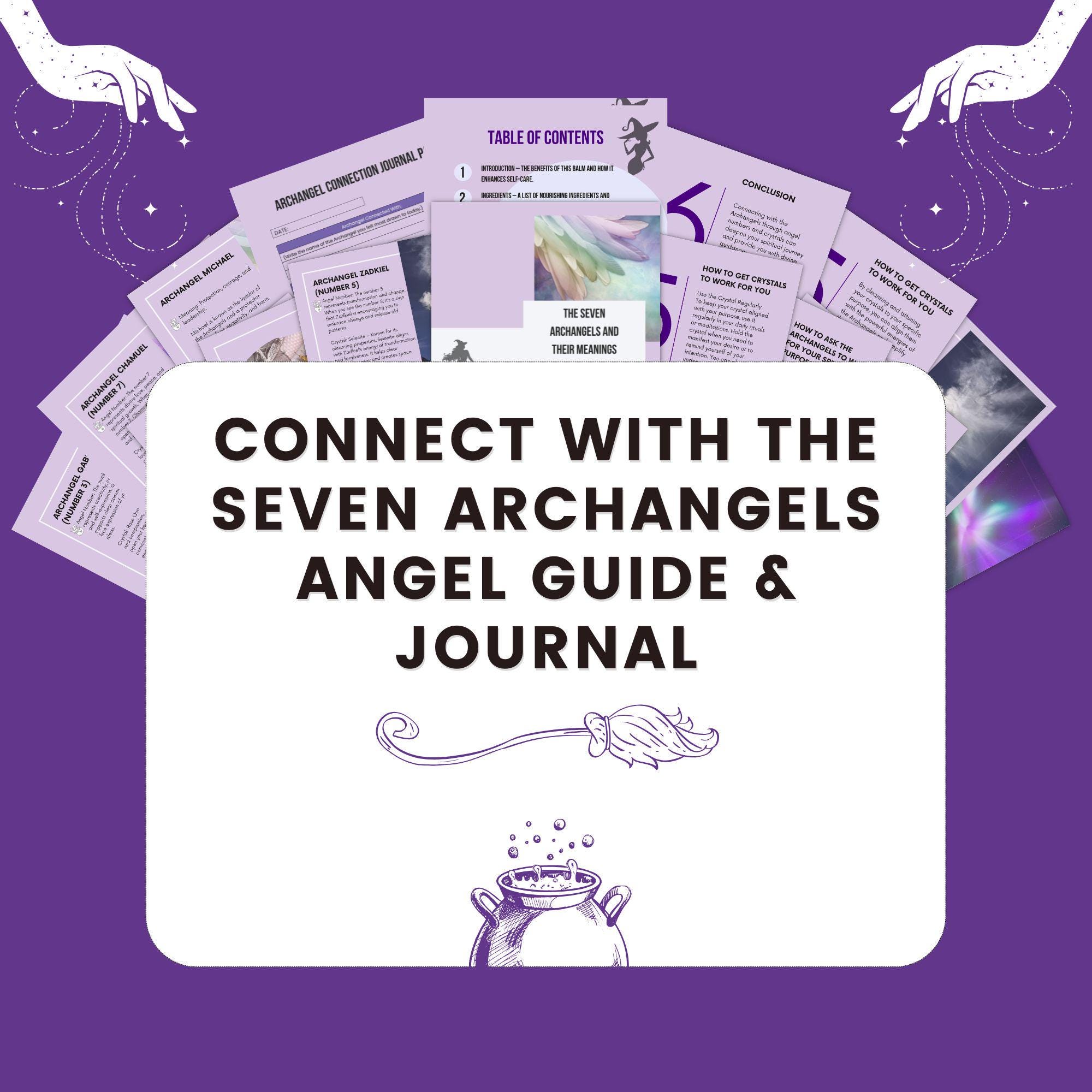 The Seven Archangels and Their Meanings | Angel Guide & Journal ...