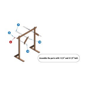 DIY Wooden Wedding Arbor, Wedding Ceremony Arch Plans, Rustic Wedding ...
