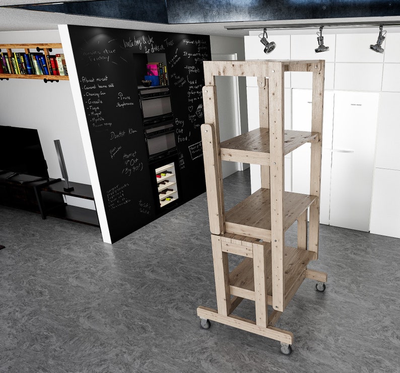 40" Folding Workbench With 3 Shelf Plan, Diy Plans for Transforming ...