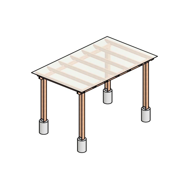 DIY Wooden Pergola Plan With Glass Top - Craft Your Dream Outdoor Oasis ...