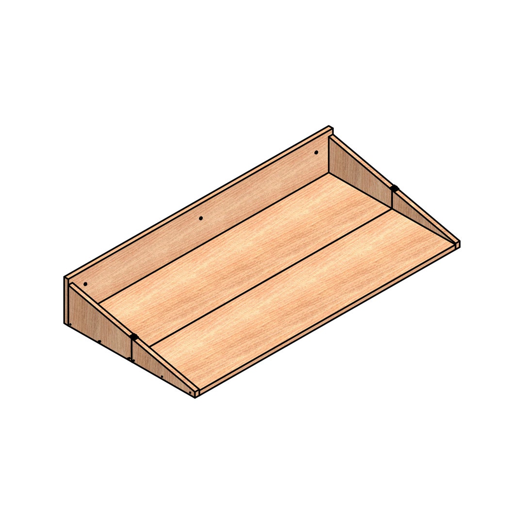 DIY Foldable Wall-mounted Table & Shelf Woodworking Plans -space-saving ...