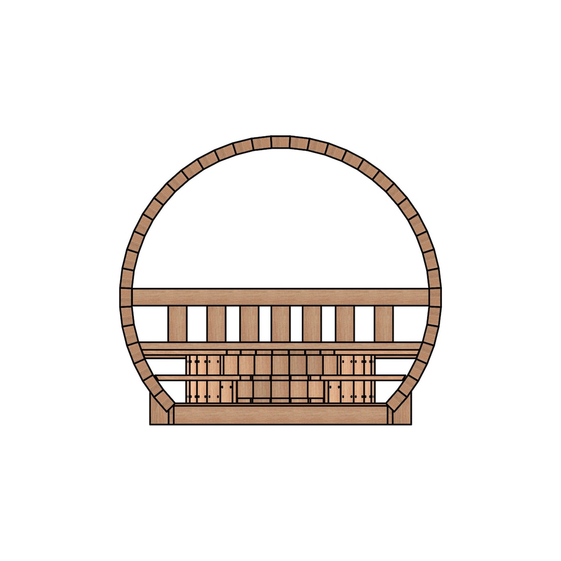 Diy Backyard Patio Diy Gazebo Plan Diy Arbor Plan - Etsy Canada