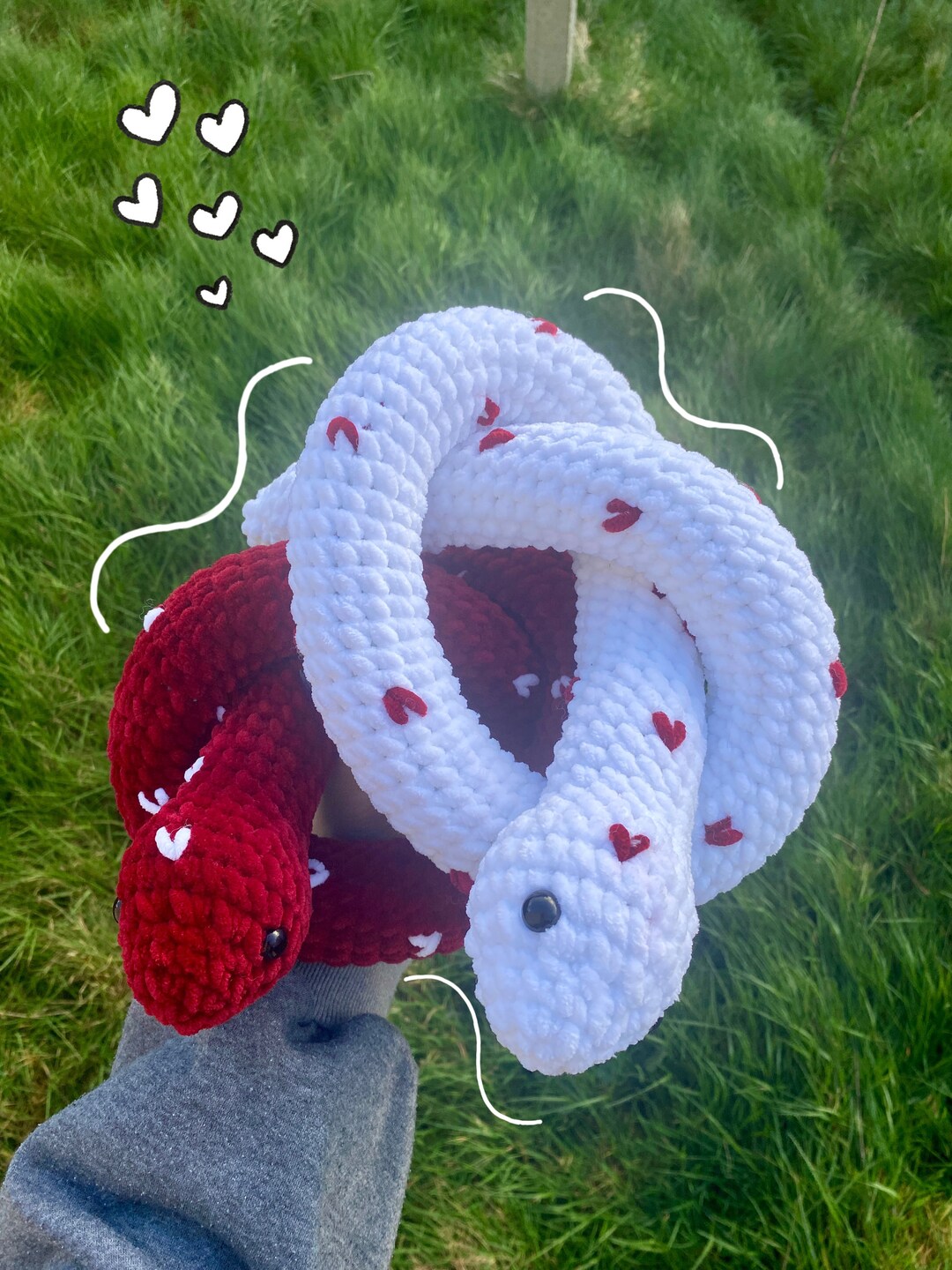 Love Snakes Plush Toy - Etsy