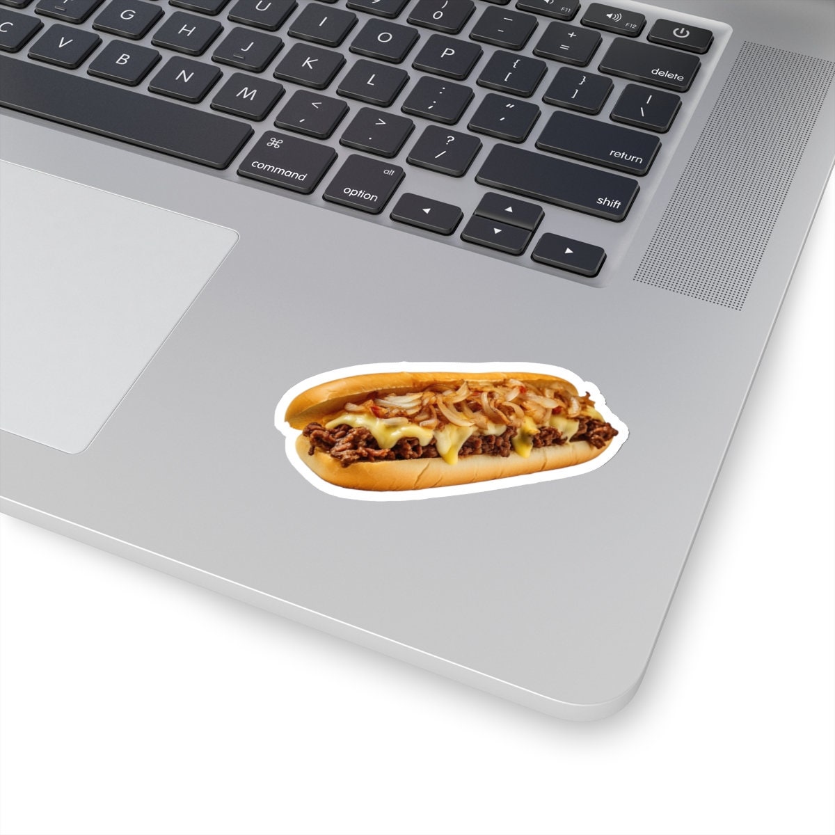 Philly Cheesesteak Kiss-cut Sticker Comes in 4 Sizes Transparent or ...
