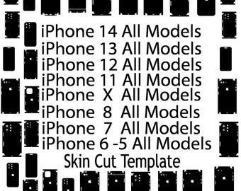 Apple iPhone 13 Mini Vector Cut File Skin Template - Etsy UK
