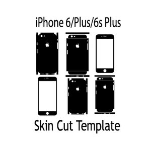 SVG Apple iPhone All Bundle (including iPhone 16 Series) Skin Template ...