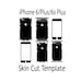 SVG Apple iPhone All Bundle (including iPhone 16 Series) Skin Template ...