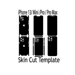 SVG Apple iPhone All Bundle (including iPhone 16 Series) Skin Template ...