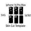 SVG Apple iPhone 14 Plus Skin Template - Full Wrap Skin Cutting ...