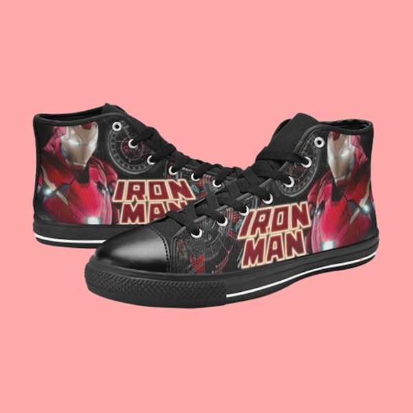 Iron Man Shoes for Kids - Etsy